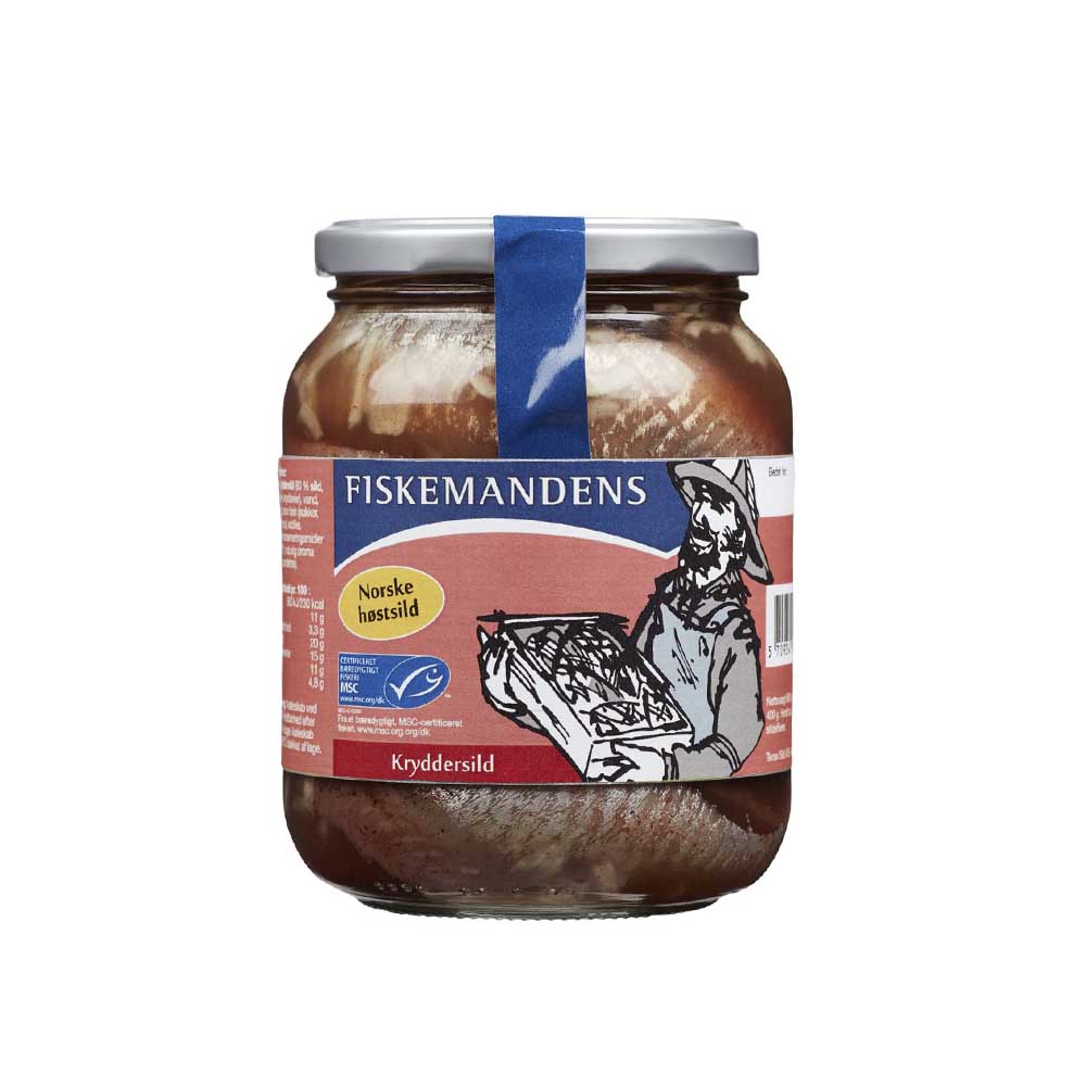 Fiskemandens kryddersild (Høstsild) - Fiskemandens